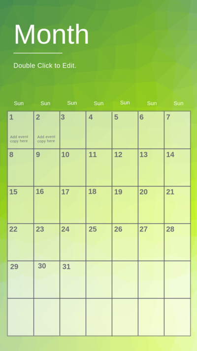 General Templates | MangoSigns